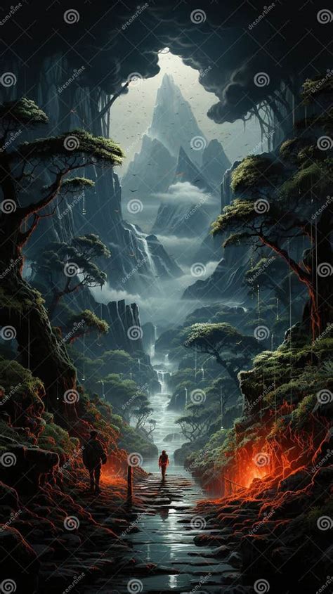 Bridging Reality A Strikingly Realistic Masterpiece Created With Generative Ai Stock