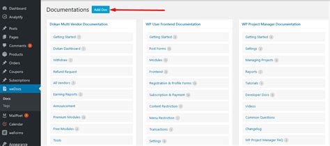 Wordpress Documentation Plugin Take Your Docs To A New Level Wedevs