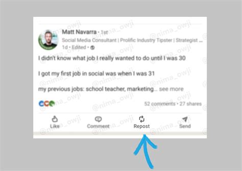 Linkedin Adds A Repost Option Under Posts To Increase User Engagement