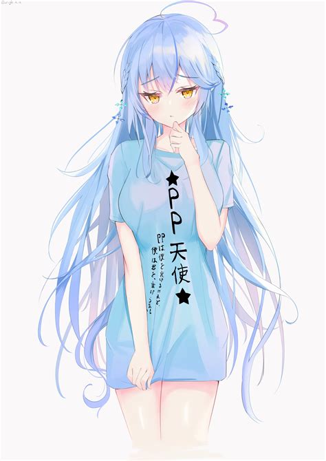 Yukihana Lamy Hololive Drawn By Eugle Na Danbooru