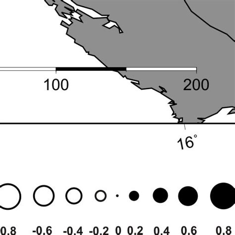 Pattern Of Residuals In Seconds For An Event From Indonesia Green