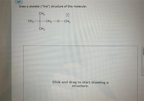 Solved Draw A Skeletal Line ﻿structure Of This