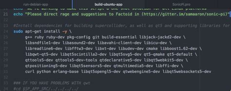 Sonicpi310をlinux環境にソースからビルドした覚書 ざっくりまとめました