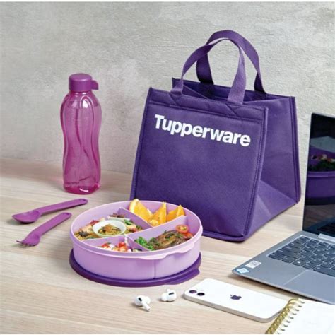 Tupperware Fit To Go Lunch Set Shopee Singapore