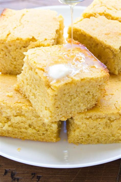Sweet Honey Cornbread Whole Grain