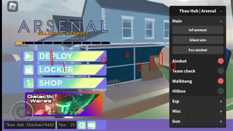 Arsenal Script By Tbao Hub Roblox Scripts ScriptBlox
