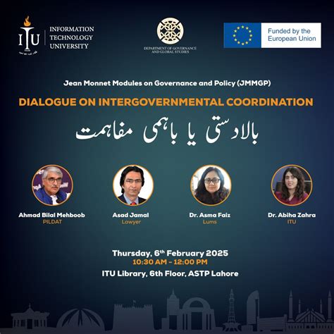 Information Technology University On Linkedin Itu Session Policy Governance Challengechallenge