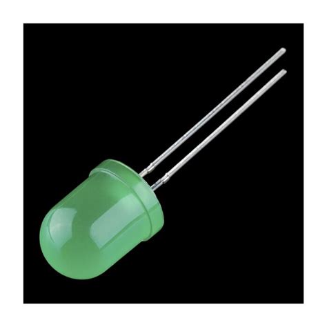 Diffused LED Green 10mm Buy In Australia COM 10633 Sparkfun Core Electronics