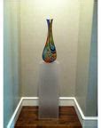 Frosted Acrylic Pedestal Display Pedestal Made In Colorado