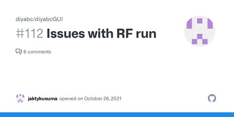 issues with rf run · issue 112 · diyabc diyabcgui · github
