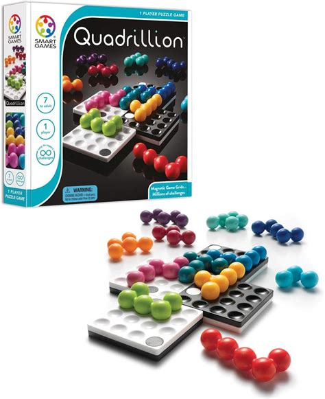 Smartgames Quadrillion Multi Grid Magnetic Puzzle Game With