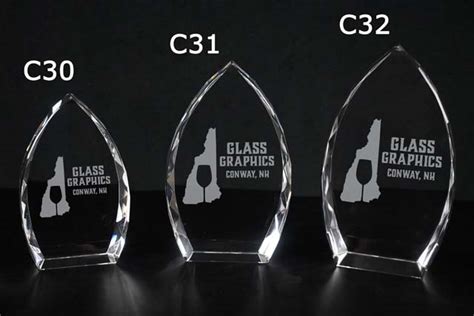 Optic Crystal Arrowhead Glass Graphics Optic Crystal Arrowhead Glass Graphics
