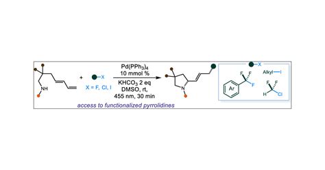 Hybrid Palladium Catalyzed Intramolecular Carboamination Of Conjugated Dienes Synthesis Of
