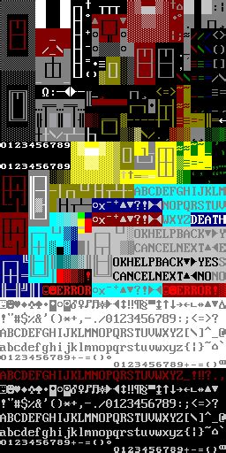 Devlog Untitled Codepage 437 Ascii Horror Game My First Game Jam