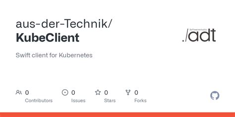 Github Aus Der Technikkubeclient Swift Client For Kubernetes