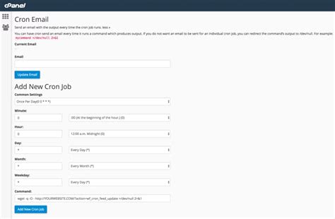 How To Setup Cron For Auto Feed Update WebAppick