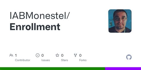 GitHub IABMonestel Enrollment