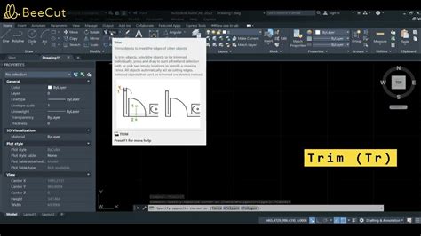 All Modify Commands In Autocad 2d Youtube