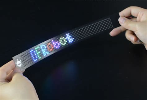 Flexible Led Matrix 7 X 71 Electronix Express