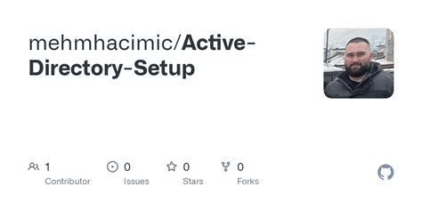 Github Mehmhacimic Active Directory Setup