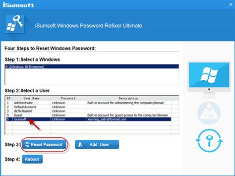 Isumsoft Windows Password Refixer Reviews And The Best Alternative