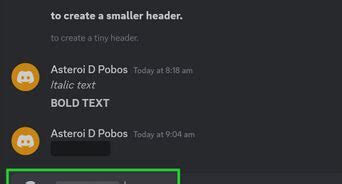 How To Do Subtext Small Text On Discord Formatting Guide