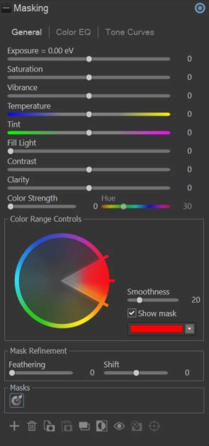 using the color range tool