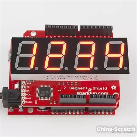 折腾手记 篇三Arduino 控制 段数码管显示 Scratch少儿编程网