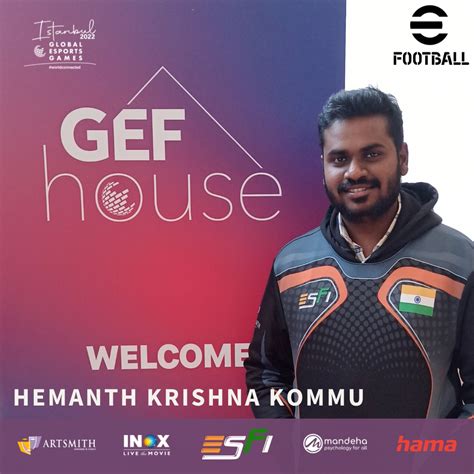 Meet Hemanth Krishna Kommu Esports Federation Of India