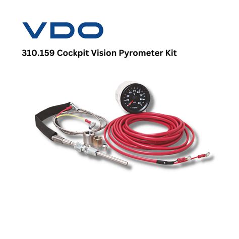 Vdo 52mm Pyro Pyrometer Egt Kitbolec Electronics