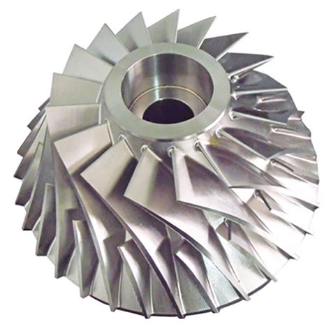 Superalloy Inconel 713c 5 Axis Cnc Titanium Alloy Water Turbine