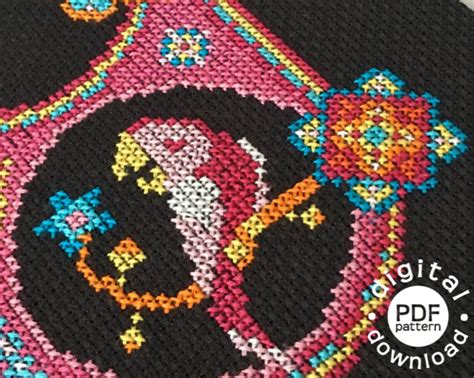 Tree Of Life Modern Cross Stitch Pattern Digital Download Etsy