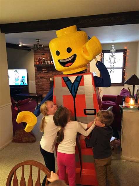 Building An Awesome Emmet Lego Halloween Costume Christian Moist