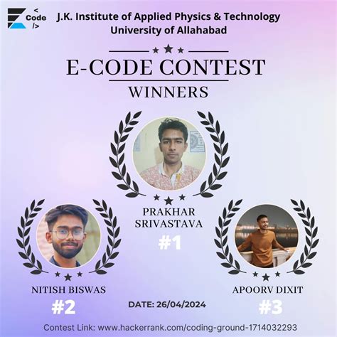 E Code On Linkedin 🌟 Celebrating Success At E Codes Coding Contest 🌟