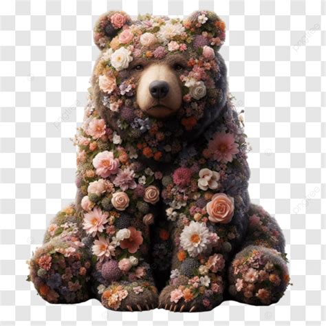꽃에 화려한 테디 베어 클립 아트 화려한 테디베어 클립아트 꽃에 화려한 테디 베어 클립 아트 테디 베어 Png 일러스트 및 이미지 에 대한 무료 다운로드 Pngtree