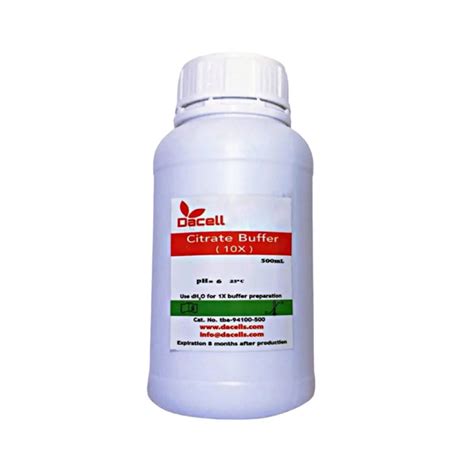 Citrate Buffer 10x شرکت درمان ازما سلول