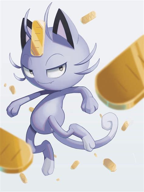 Alolan Meowth Pokemon Drawn By Ruinai Danbooru