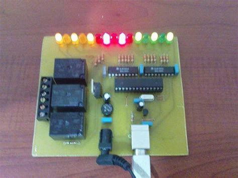 atmel atmega8 via usb control circuit