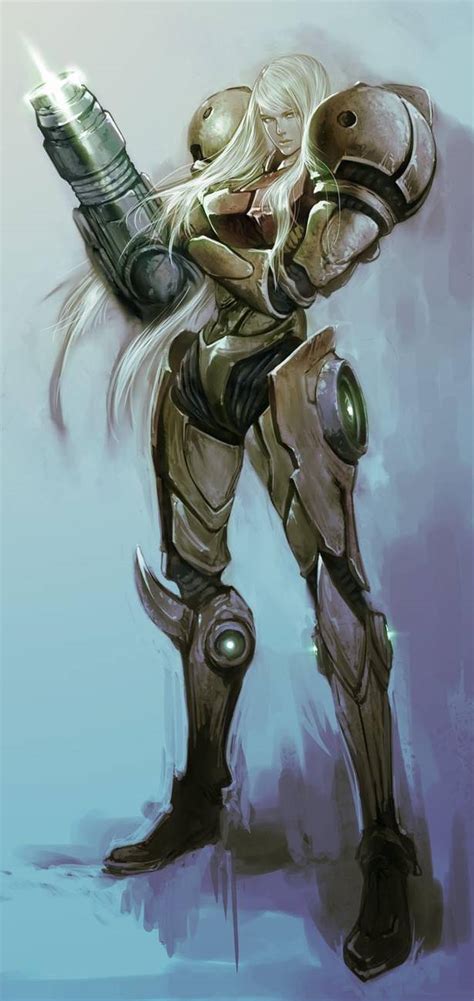 More Awesome Samus Art Scrolller
