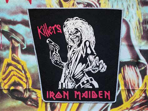 Iron Maiden “killers” Small Backpatch Eddies Battle Vest