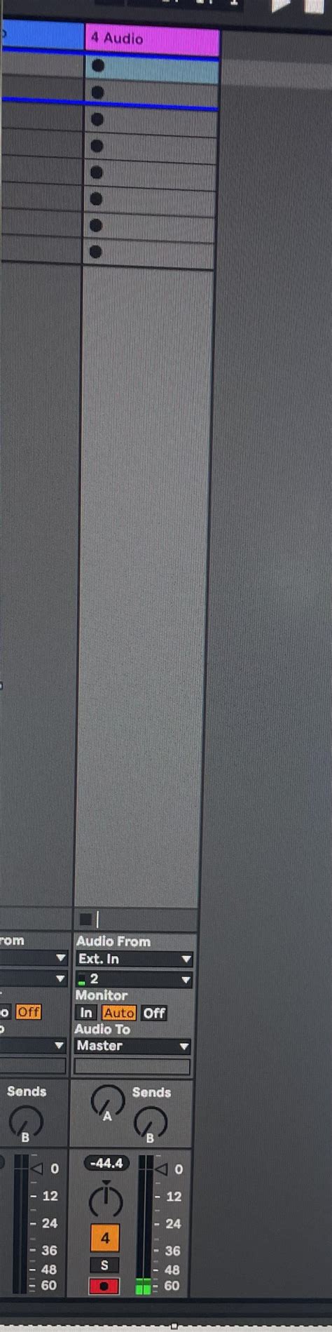 mic not working properly… r ableton