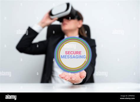 Text Showing Inspiration Secure Messaging Business Idea Increasing