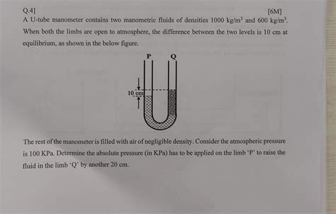 Chemistry Manometers Answer Key At Lester Shippy Blog