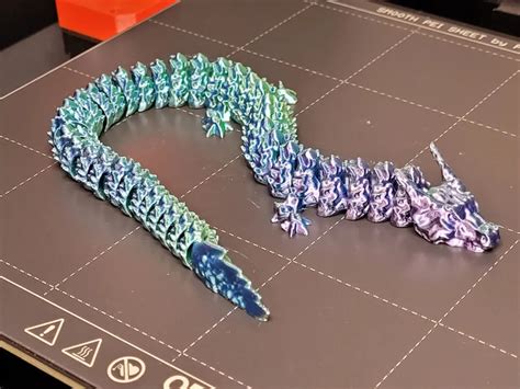 🐉 ШАРНИРНЫЙ ДРАКОН・Бесплатный Stl для 3d печать・cults