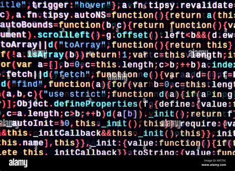 Javascript Functions Variables Objects Monitor Closeup Of Function
