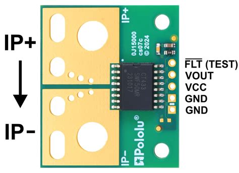 Ct432 Hswf70dr Tmr Current Sensor Large Carrier 0a To 70a 5v Buy In Australia Pololu 5328