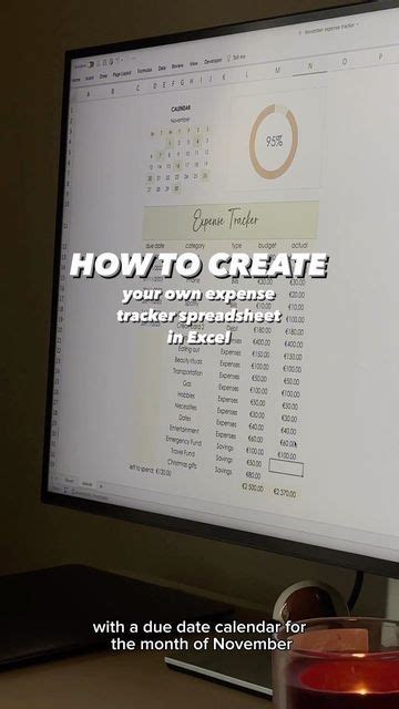 Elvira On Instagram How To Create Your Own Expense Tracker Spreadsheet In Excel Your Budget