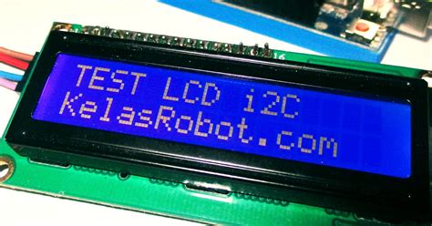cara simple program lcd i2c 16x2 menggunakan arduino