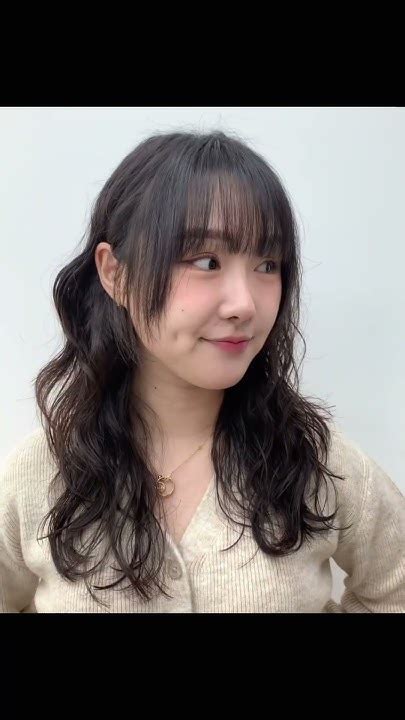 물결펌 러블리펌 젤리펌 히피펌 사이드뱅 퍼스널헤어 신촌역 헤어루아브 Youtube