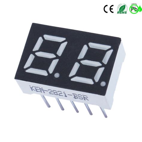 oem 2 digit 7 segment led display customized factory supplier